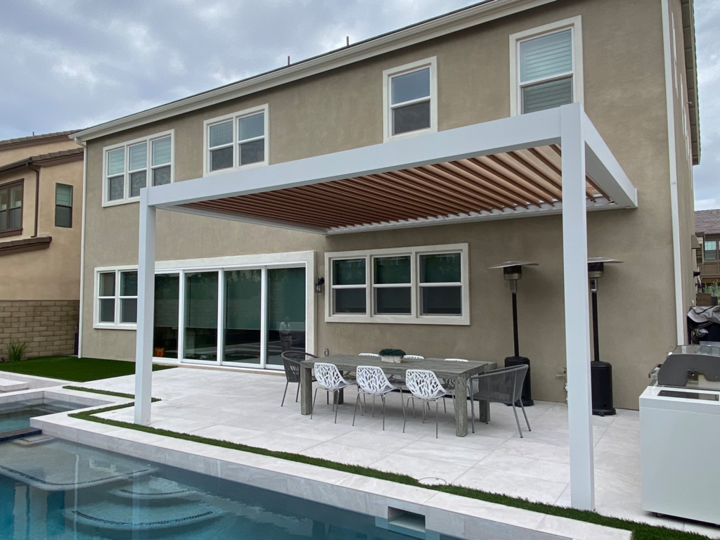 Louvered Pergola In Gaithersburg, MD - Dream Outdoor Solutions